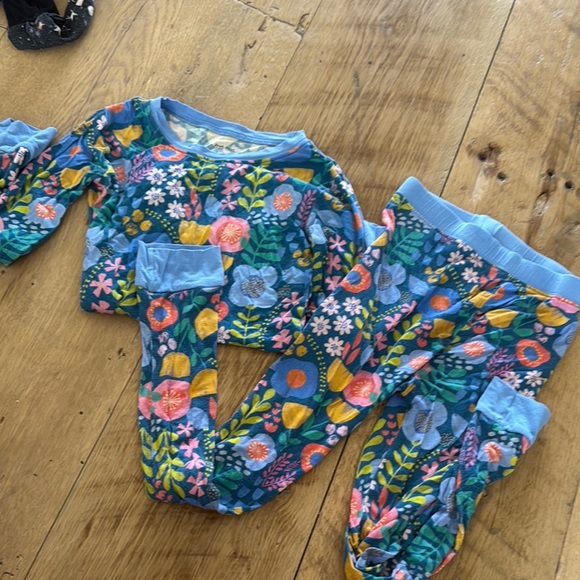 Little Sleepies | Pajamas | Colorful Floral Pajama Set | Poshmark